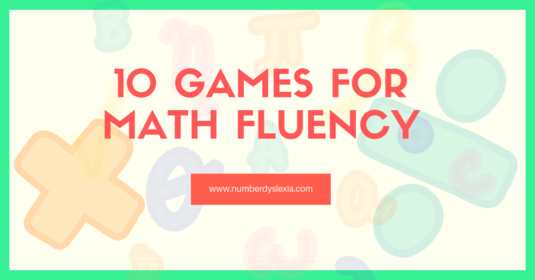 Top 10 fun games for building math facts fluency - Number Dyslexia