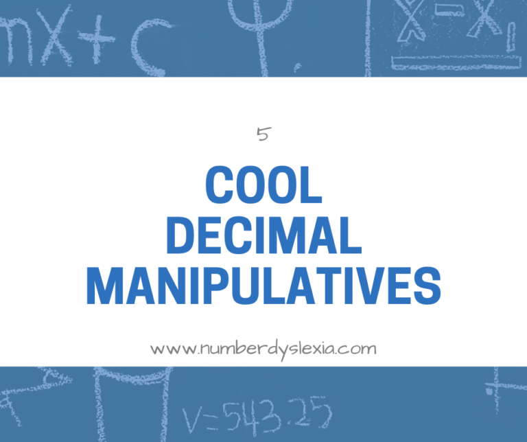5 Manipulatives For Learning Decimals - Number Dyslexia