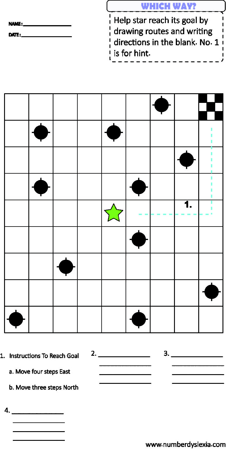 Free Printable Math Worksheets For Dyscalculia [PDF] - Number Dyslexia