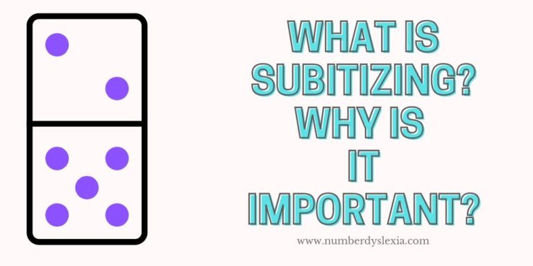 What is Subitizing in math? Why is it important? - Number Dyslexia