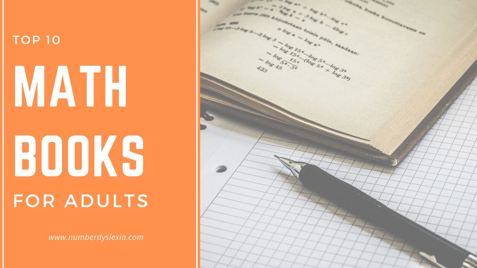 Top 10 Math Books for Adults - Number Dyslexia
