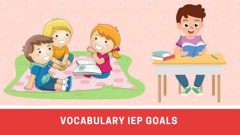Vocabulary IEP Goals for Speech Therapy: Importance, list, assessment ...