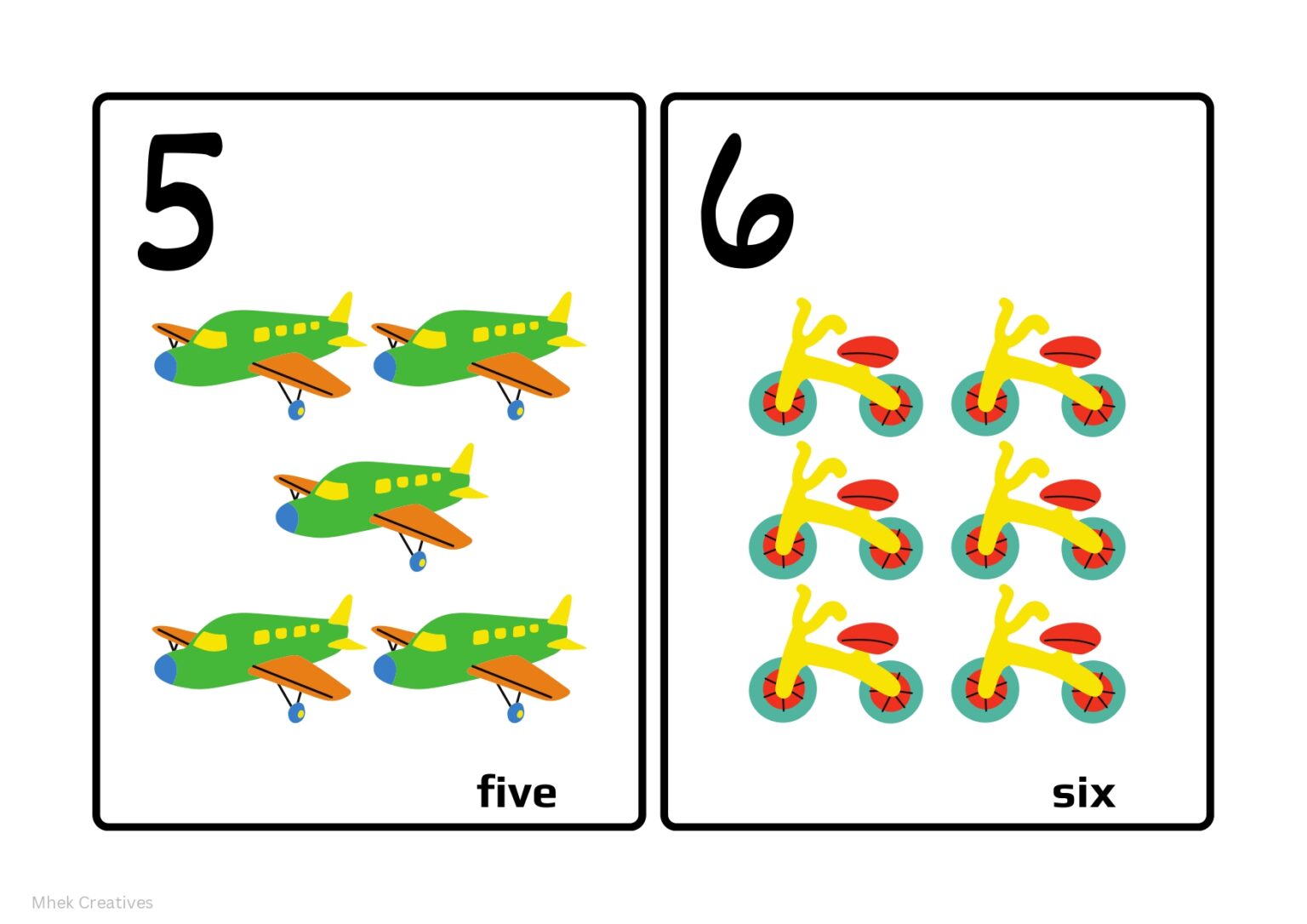 Free Printable Number Flashcards 1-100 with words [PDF] - Number Dyslexia