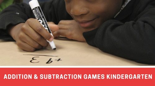 10 Engaging Addition And Subtraction Games For Kindergarten - Number ...
