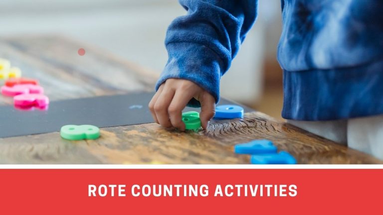 6 Fun Activities For Learning Rote Counting - Number Dyslexia