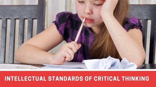 Intellectual Standards of Critical Thinking And Impact Of Learning ...
