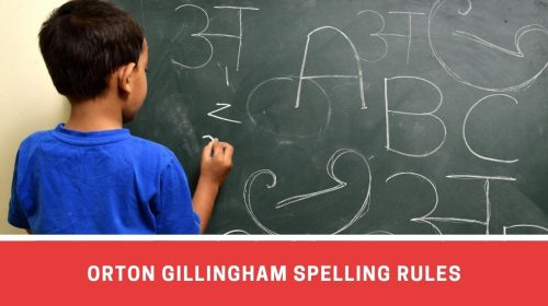 Orton Gillingham Spelling Rules - Number Dyslexia