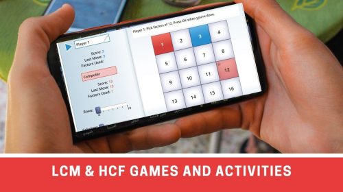 8 Engaging Activities And Online Games for Learning LCM & HCF - Number ...