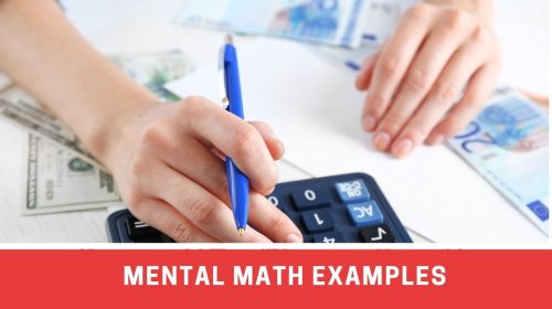 10 Mental Math Examples In Our Daily lives - Number Dyslexia