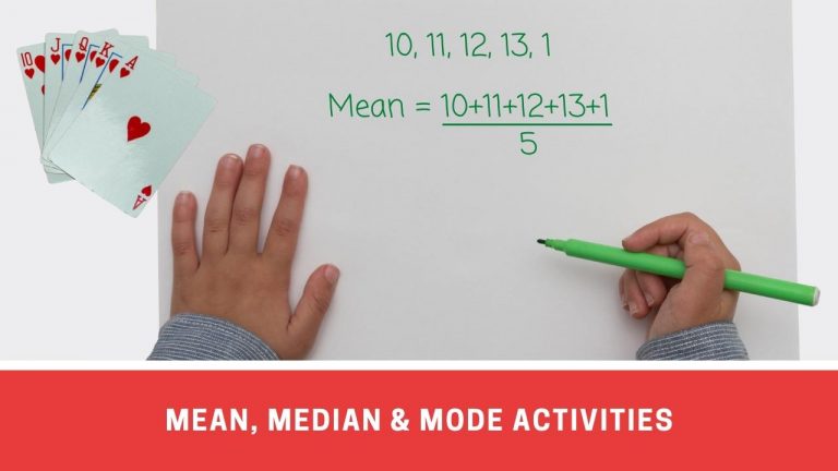 10 Activities For Introducing Mean, Median & Mode Concepts - Number ...