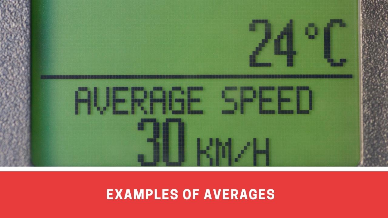 Where Do We Use Averages In Daily Life Number Dyslexia