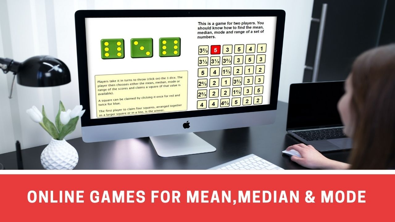 8 Cool Games For Learning Mean Median Mode Online Number Dyslexia