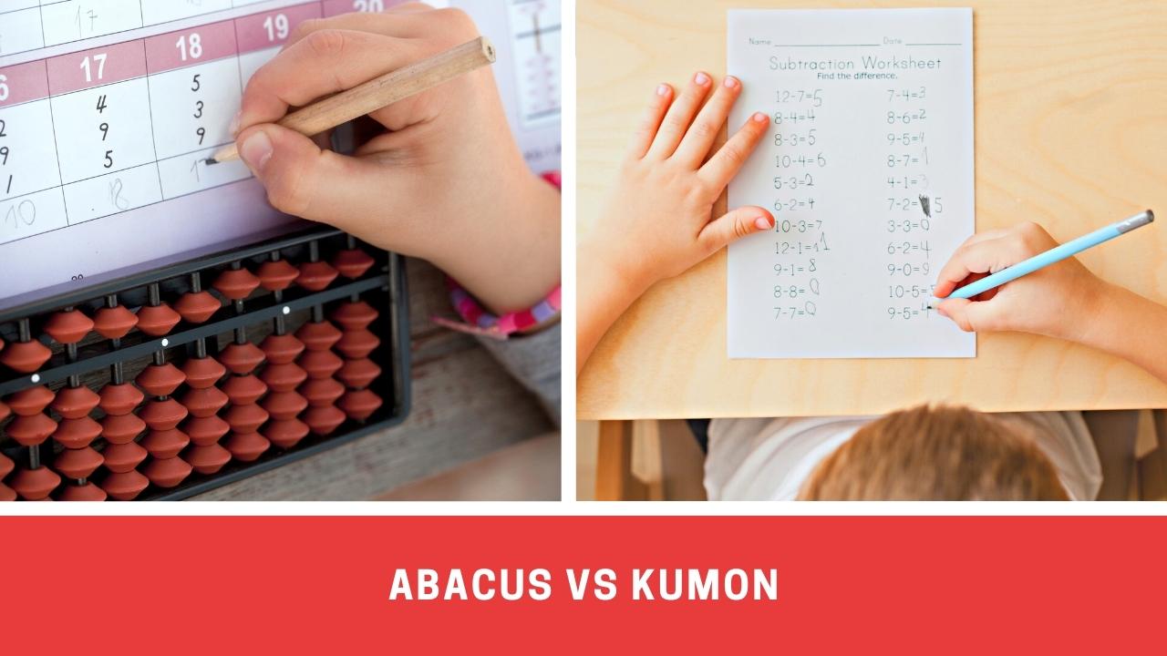 Abacus Or Kumon Math Program Which One To Go For Number Dyslexia