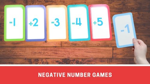9 Interesting Games For Understanding Negative Numbers - Number Dyslexia
