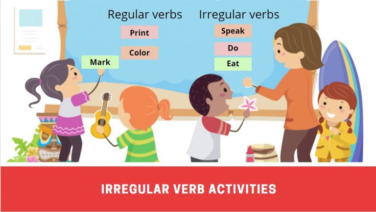 10 Fun Activities To Understand Irregular Verbs Better - Number Dyslexia