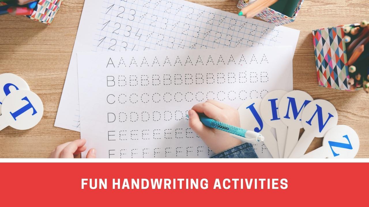 8 Fun Handwriting Activities For Kids Number Dyslexia