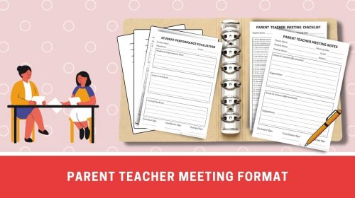 Printable Parent-Teacher Meeting Essential Formats [PDF Included ...