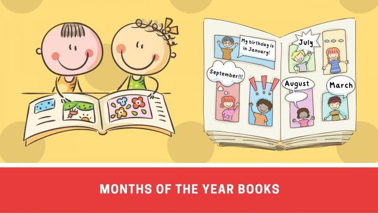 7 Fun Months Of The Year Books For Little Aspirants - Number Dyslexia