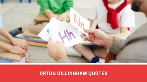 15 Quotes that disseminate the idea of Orton Gillingham's approach ...