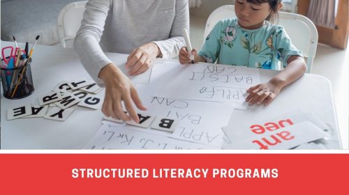 5 Programs Involving Structured Literacy Approach - Number Dyslexia