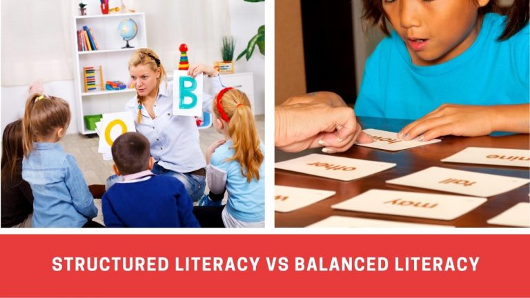 Structured Literacy vs Balanced Literacy: What's the difference ...