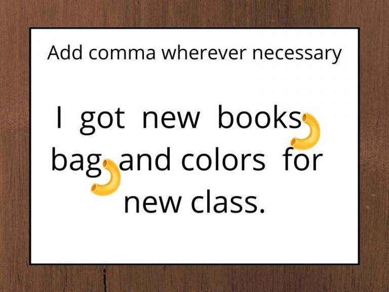8 Fun Activities For Teaching The Usage Of Punctuation - Number Dyslexia