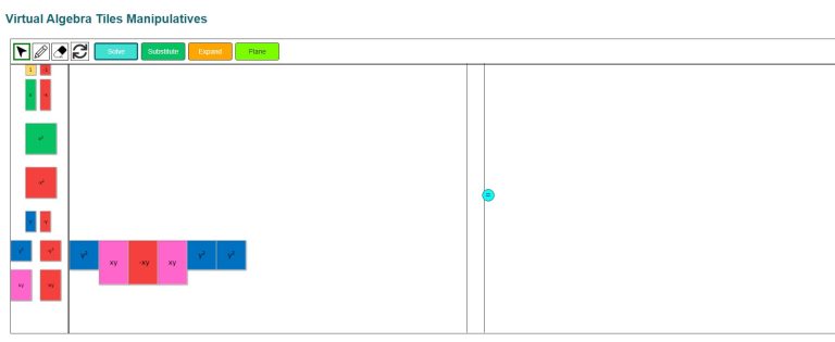 9 Apps To Understand How Algebra Tiles Works - Number Dyslexia