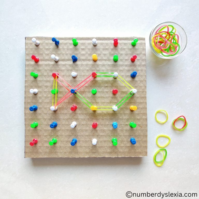 DIY: How To Make A Geoboard At Home? *Step-By-Step Guide* - Number Dyslexia