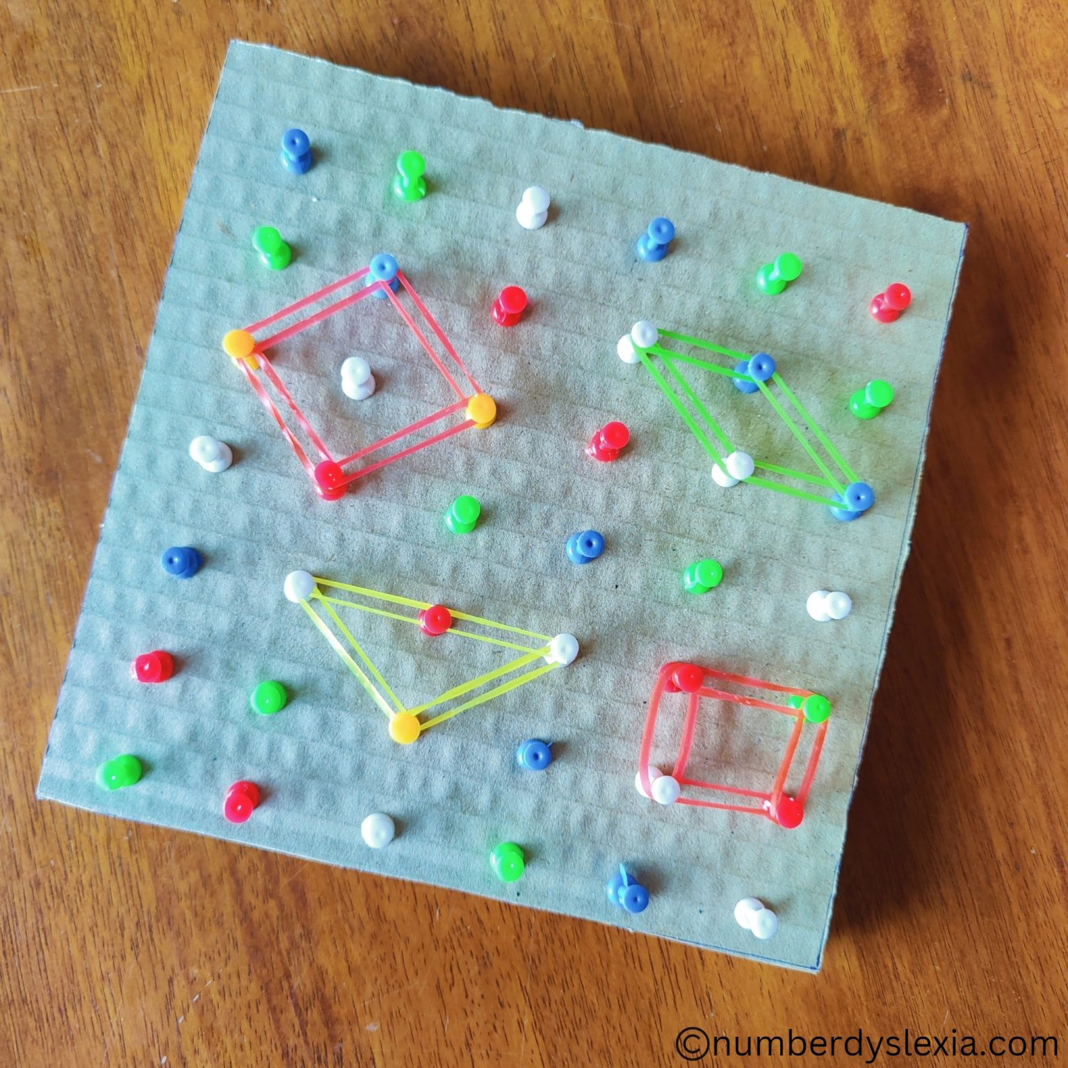 DIY: How To Make A Geoboard At Home? *Step-By-Step Guide* - Number Dyslexia