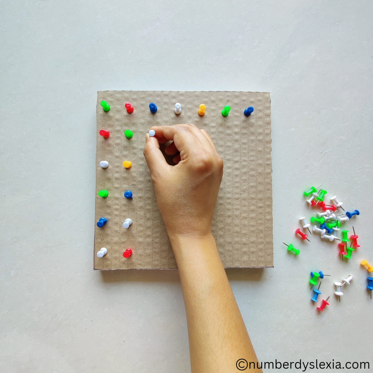 DIY: How To Make A Geoboard At Home? *Step-By-Step Guide* - Number Dyslexia