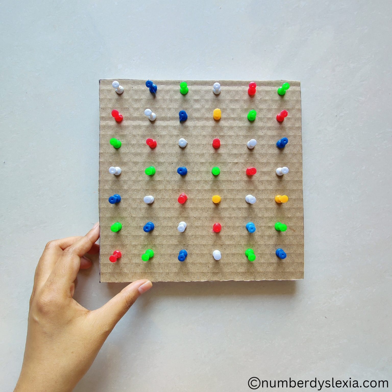 DIY: How To Make A Geoboard At Home? *Step-By-Step Guide* - Number Dyslexia