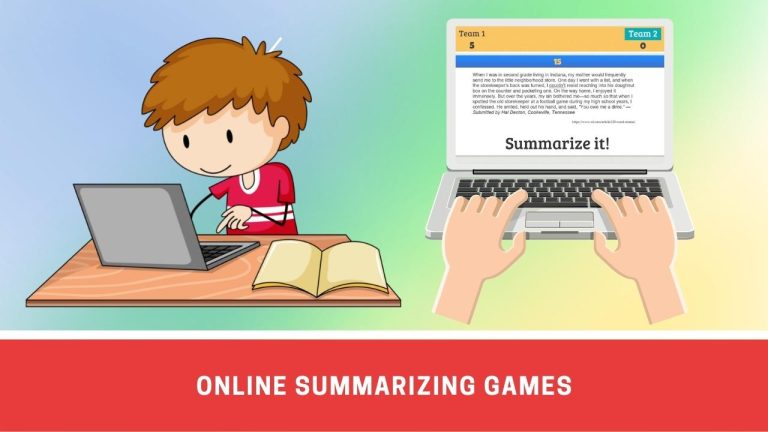 7 Fun Summarizing Games To Play Online - Number Dyslexia