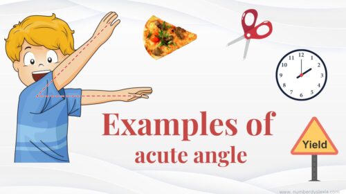 10 Examples Of Acute Angle In Our Daily Lives - Number Dyslexia