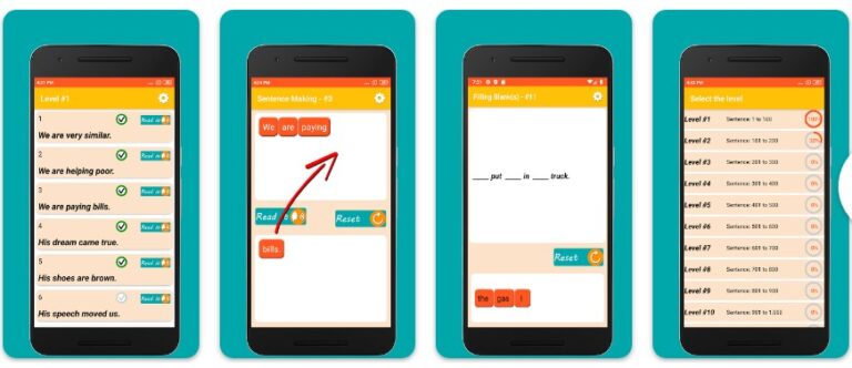 9 Fun Apps For Practicing Sentence Building Skills - Number Dyslexia