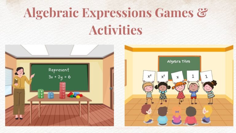 8 Fun Simplifying Algebraic Expressions Games And Activities - Number ...