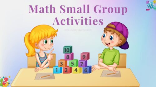 10 Fun Math Small Group Activities For Little Learners - Number Dyslexia
