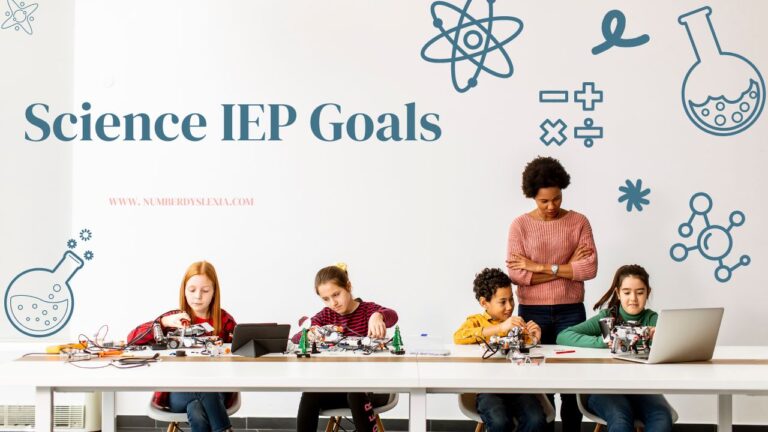 List Of Science IEP Goals - Number Dyslexia
