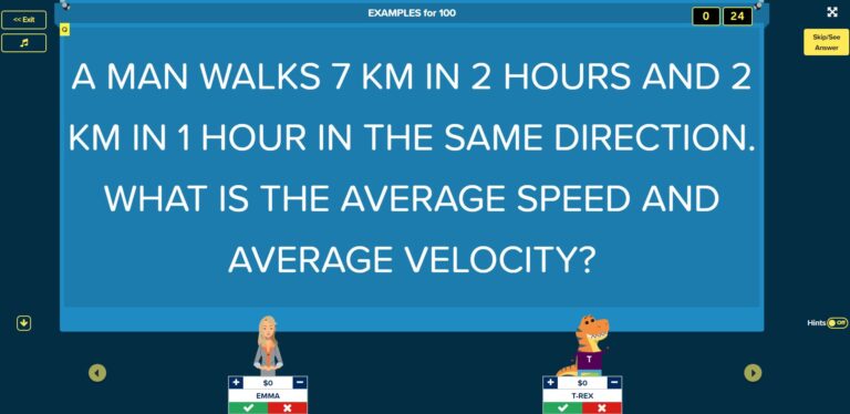 8 Fun Games And Activities For Learning Speed, Velocity, & Acceleration ...
