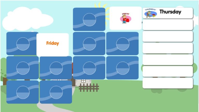 10 Online Games For Teaching Days Of The Week To Kindergarteners ...