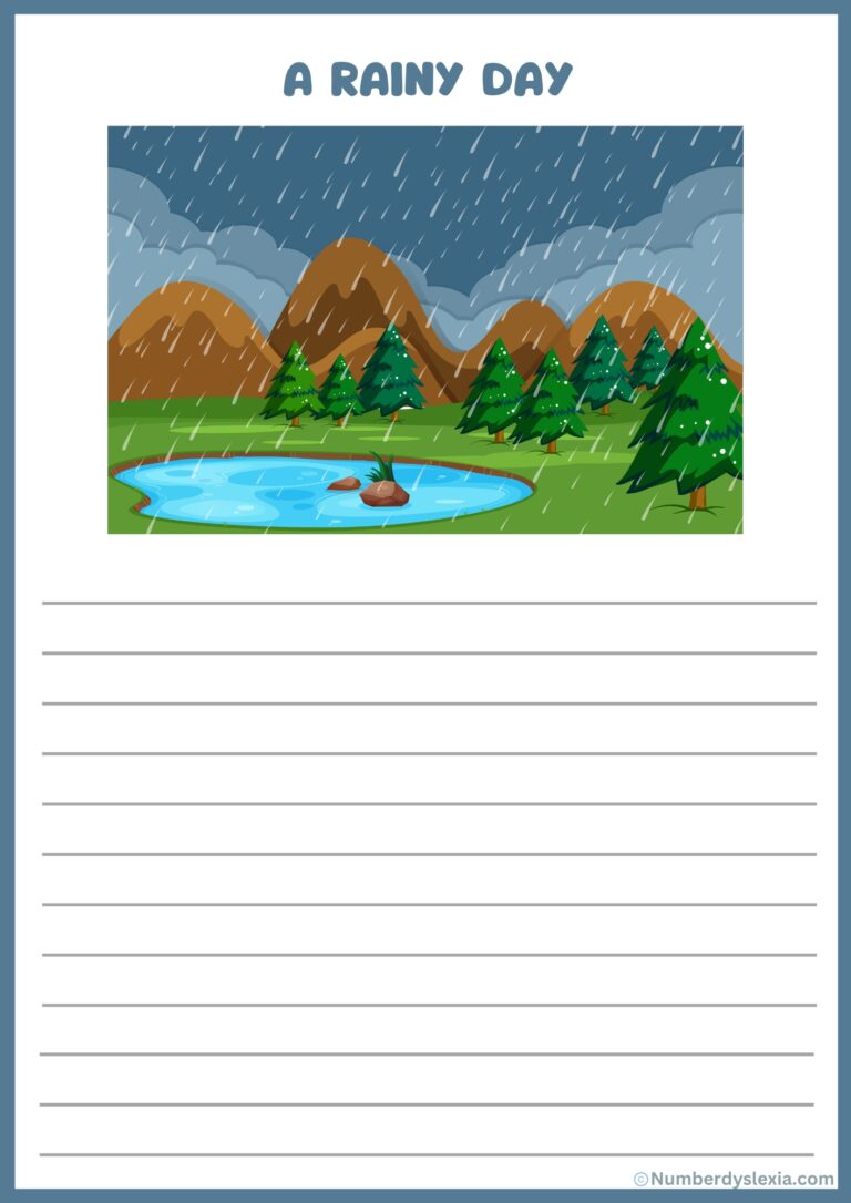 10 Writing Prompts For Kindergarteners And Preschoolers With Pictures ...