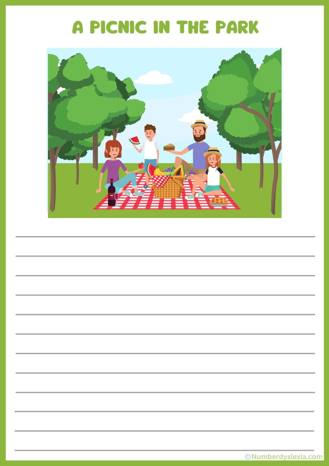 10 Writing Prompts For Kindergarteners And Preschoolers With Pictures ...