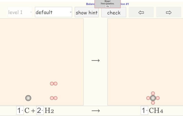 7 Cool Balancing Chemical Equation Games To Play Online - Number Dyslexia