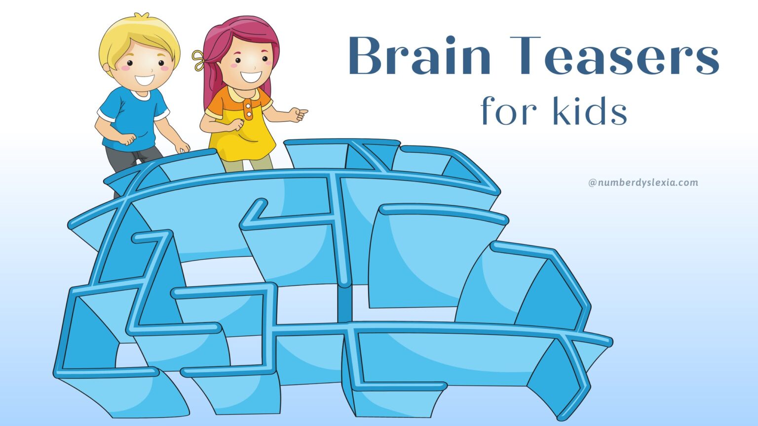 Fun Brain Teasers For Kids - Number Dyslexia