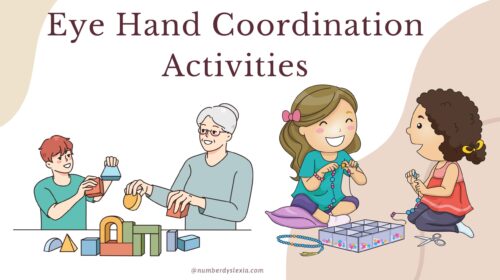 8 Fun Activities Involving Eye Hand Coordination - Number Dyslexia
