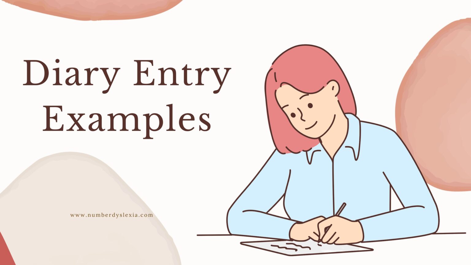 20 Examples For Diary Entry Beginners - Number Dyslexia