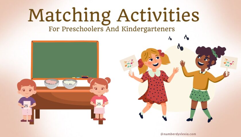 10 Interesting Matching Activities For Preschoolers & Kindergarteners ...