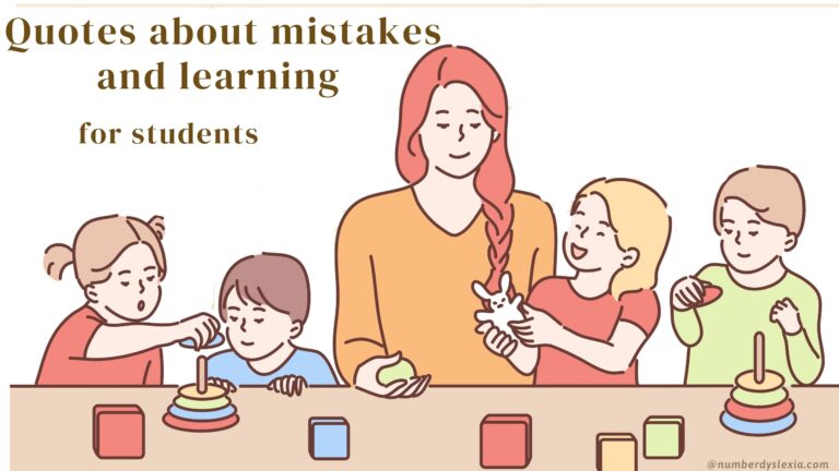 50 Quotes About Mistakes And Learning For Students - Number Dyslexia