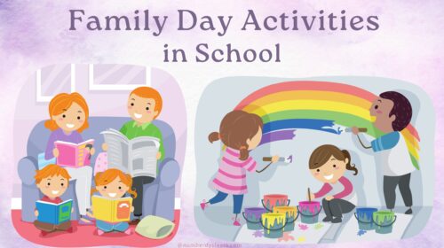 10 Fun Family Day Activities To Do in School - Number Dyslexia