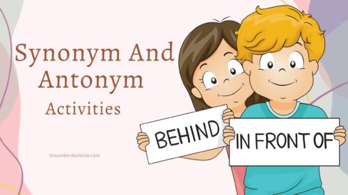 10 Classroom Activities For Learning Synonyms And Antonyms - Number ...
