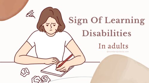 Common Signs Of Learning Disabilities In Adults - Number Dyslexia